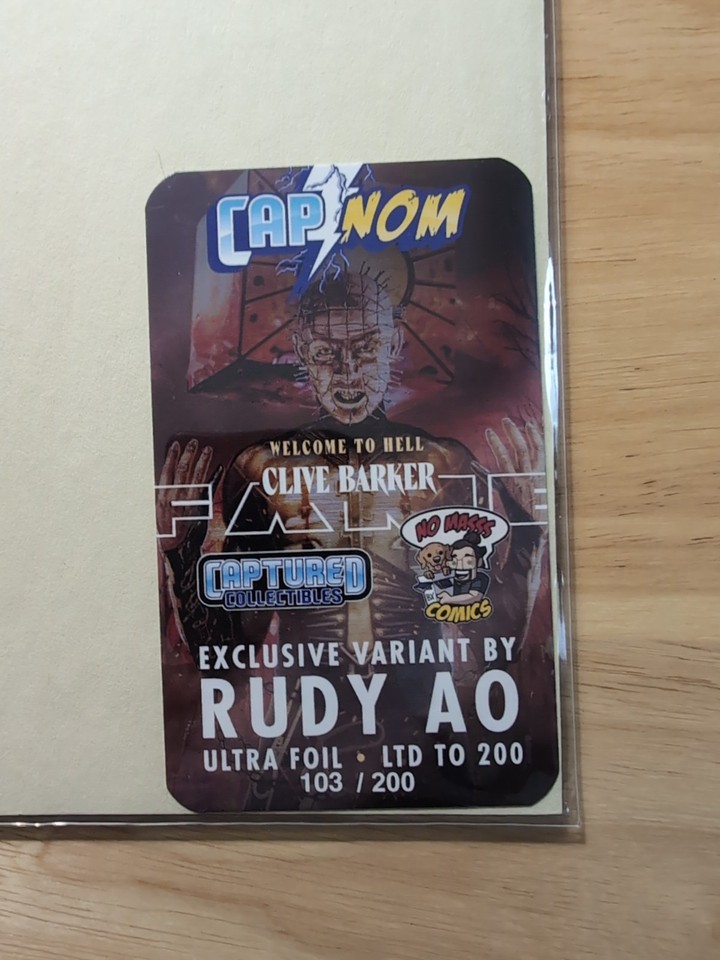 FAME: CLIVE BARKER “WELCOME TO HELL” SDCC EXCLUSIVE BY RUDY AO ltd 200 ...