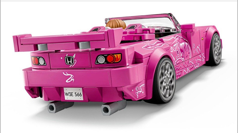 LEGO Speed Champions 2 Fast 2 Furious Honda S2000 Suki Model (77241 ...