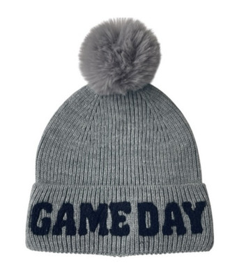 Serra Game Day Gray Beanie Hat Women's One Size | eBay