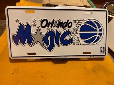 Metal Novelty License Plate Orlando Magic Basketball NBA | eBay