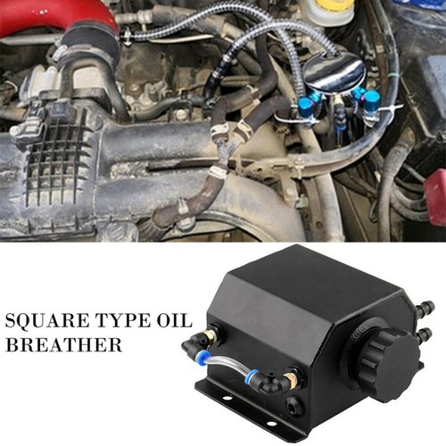 For Car SUV 1L Aluminum Polished Radiator Coolant Over Flow Recovery ...