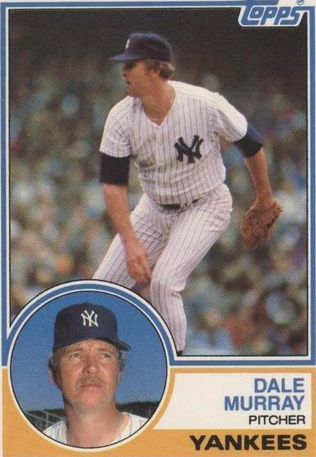 1983 Topps Traded - Dale Murray #79T 2 Star Back for sale online | eBay