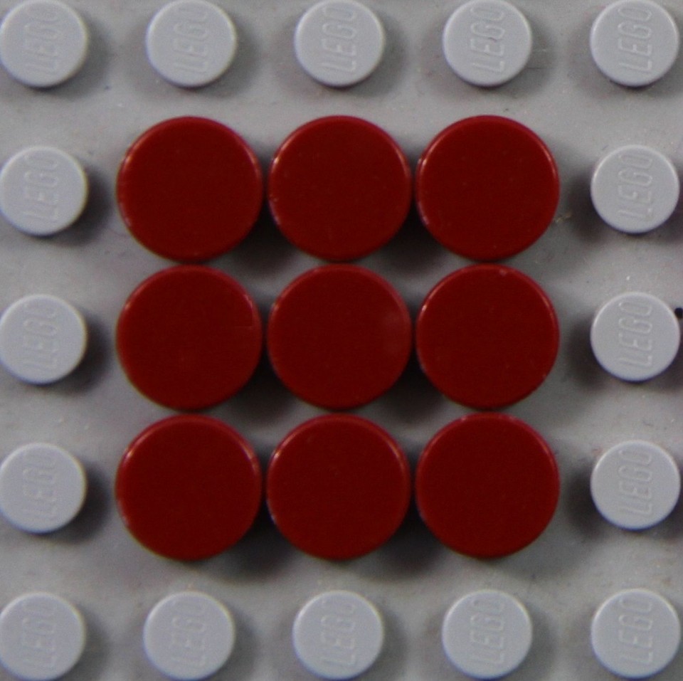 LEGO - 1x1 Round Tiles PICK YOUR COLORS - Smooth Finishing Plate Dots ...