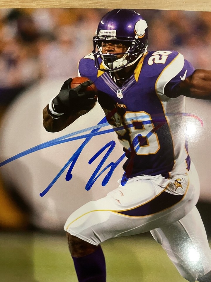 Adrian Peterson Signed Photo 8 By 10 Glossy Autograph NFL | eBay