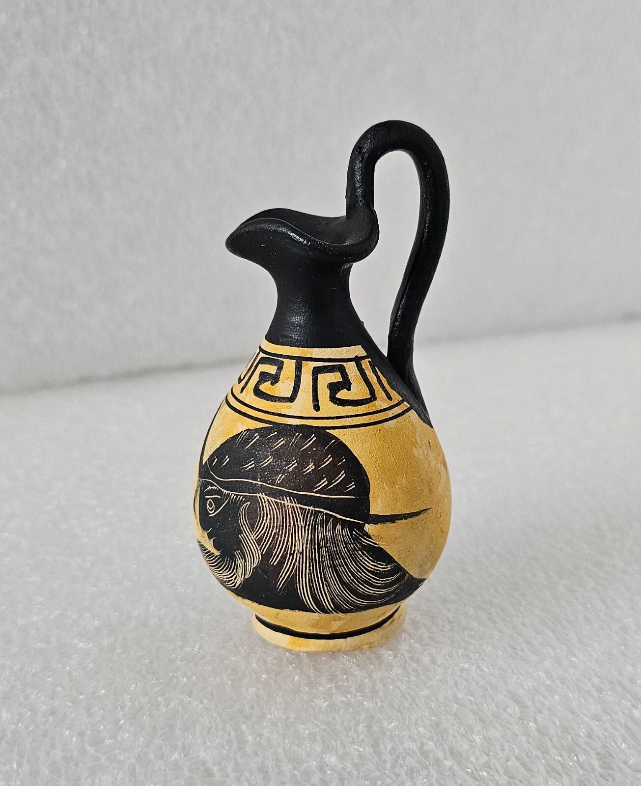 Ancient Greece Pottery Achilles & Hector Hand Painted Mini Vase Greek ...