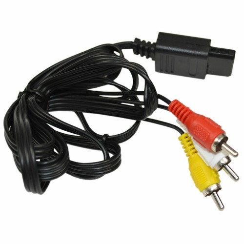 HQRP Audio Video AV Cable Cord for Nintendo Super NES TV Video Game ...