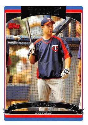 2006 Topps #334 Lew Ford NM-MT Twins | eBay
