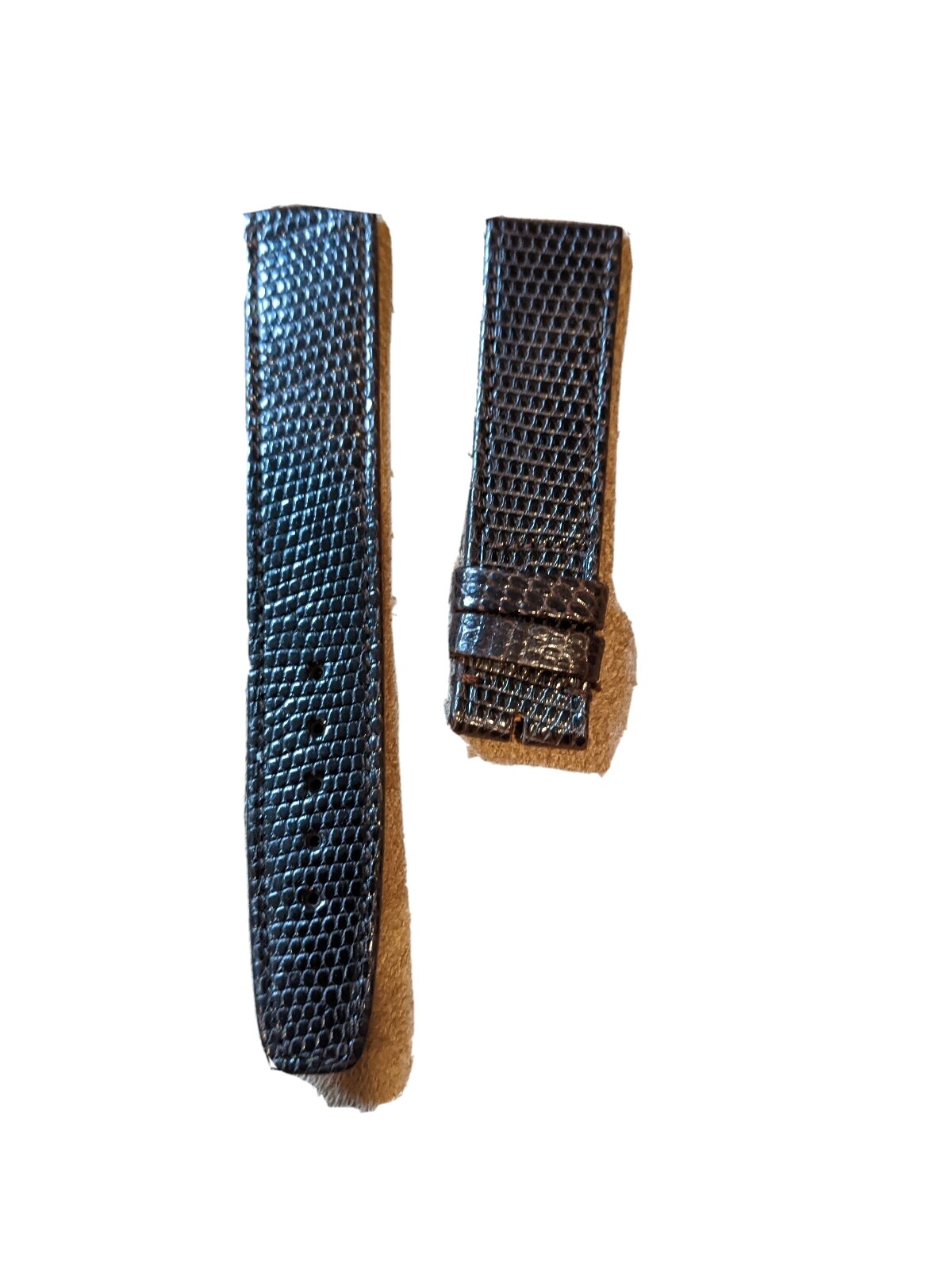 Genuine Rolex Ladies Rolex Dark Brown Lizard Strap (16x15) NOS | eBay