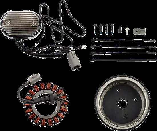 Chrome 38A Charging System for Harley Softail Springer Classic 05-06 | eBay