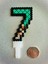 HAPPY BIRTHDAY CAKE TOPPER - MINECRAFT THEMED- 5-100 NUMBER DECORATION ...