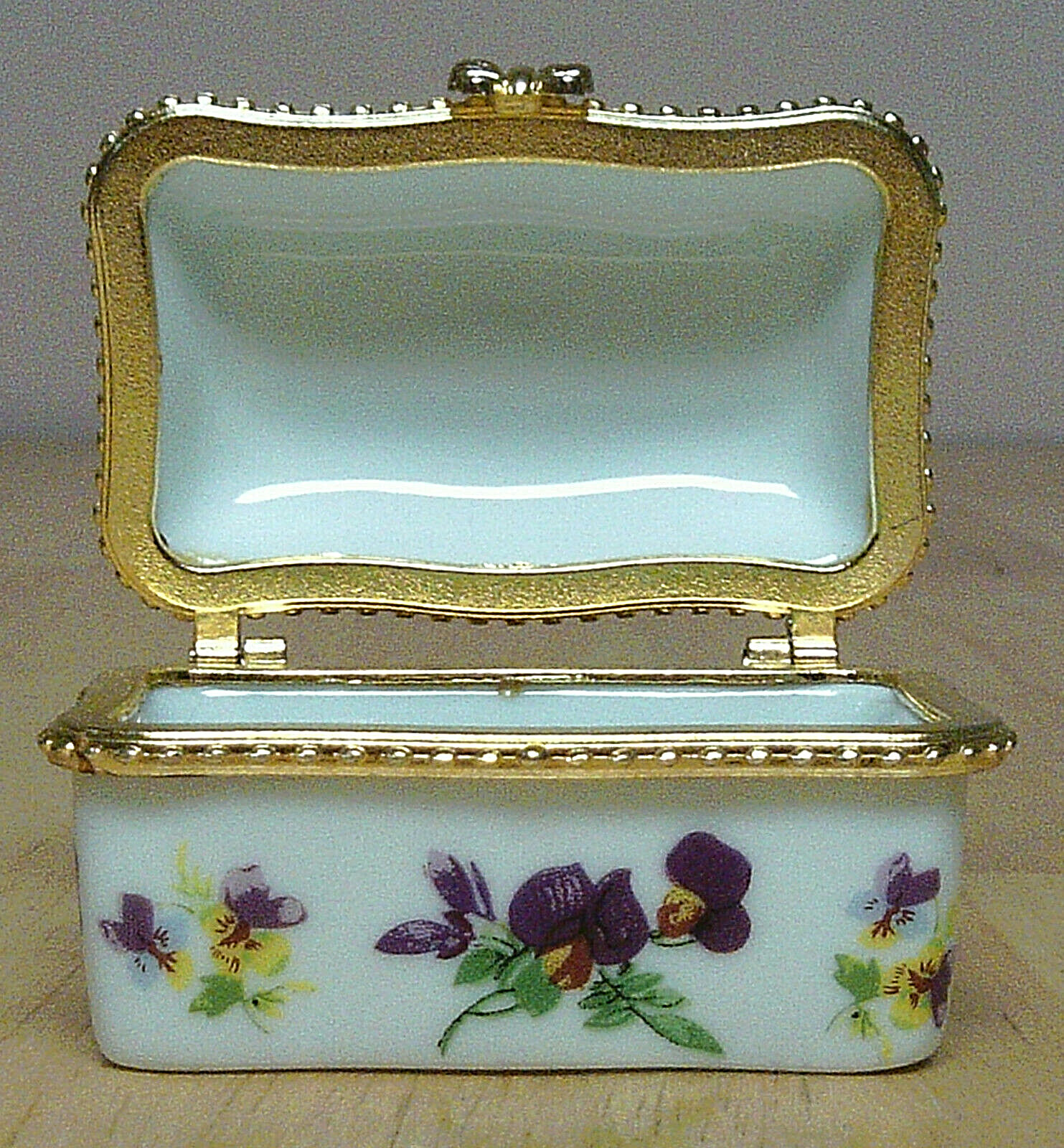 Imperial Porcelain Trinket Box | eBay