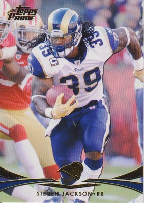 2012 Topps Prime Gold #116 Steven Jackson (Rams) | eBay