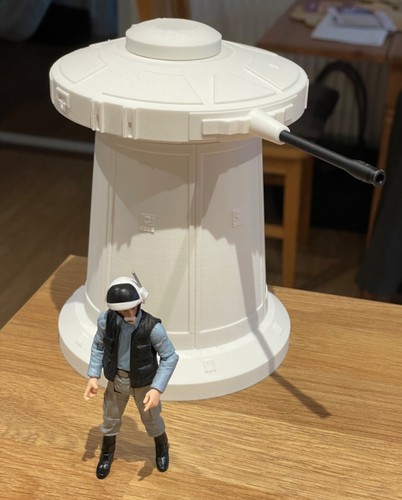 Hoth DF.9 Anti-Infantry Turret Battery 1:18 Star Wars Vintage ...