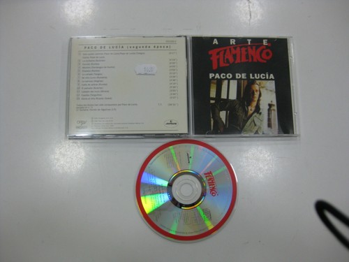 Paco De Lucia CD Espagnol Arte Flamenco 1994 | eBay