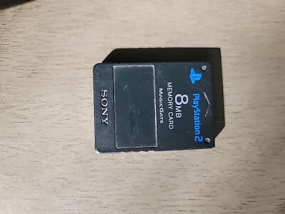 Sony Playstation 2 PS2 Official OEM MagicGate 8mb Memory Card Genuine ...