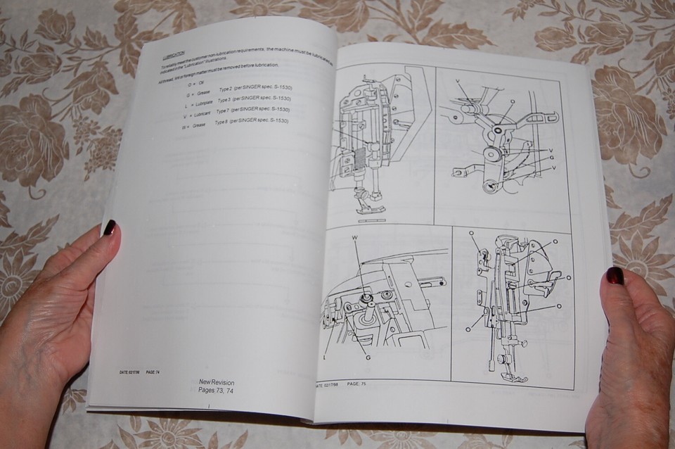 Singer Sewing Machines 4610 4613 4617 4623 4624 4630 4633 Service ...