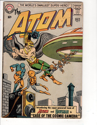 The Atom #7 July 1963 DC COMICS(KEY) | eBay
