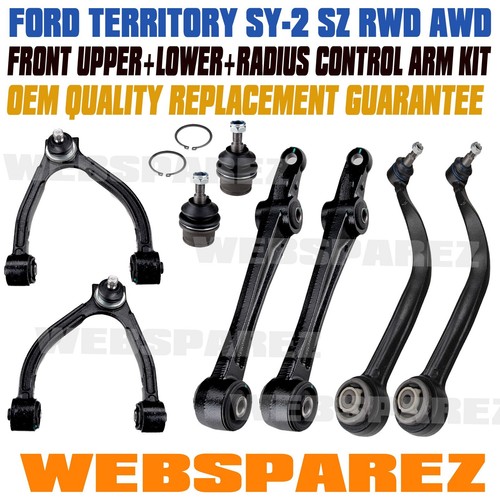 Front Lower Upper Control Arm Arms Ford Territory SYII SY2 SZ RWD AWD ...
