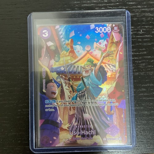 Uso-Hachi (SP) - Royal Blood (OP10) One Piece Card Game Special ALT art ...