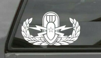 Senior Explosive Ordnance Disposal (EOD) Badge Vinyl Window Decal ...