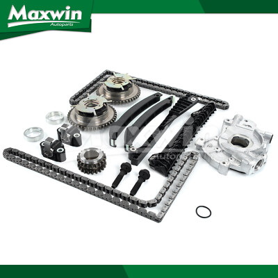 Timing Chain Kit Oil Pump Set Fits 04-08 Ford F150 F250 Expedition ...