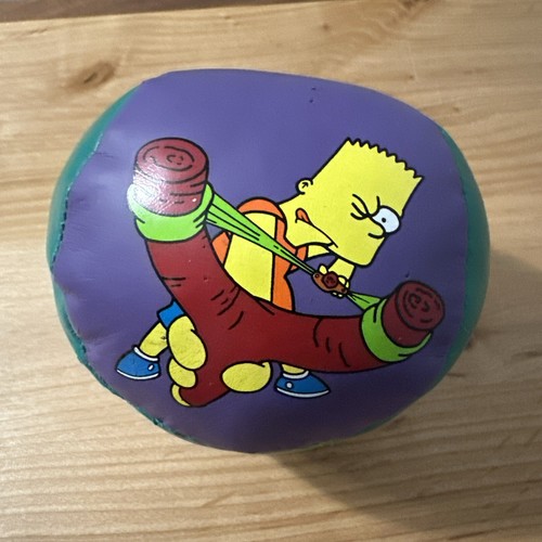 The Simpsons Vintage Soft Play Ball - w/Sideshow Bob + Mel, Bart ...