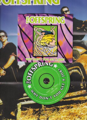 The Offspring - Why Don’t You Get A Job? - CD Single With Poster - UK ...