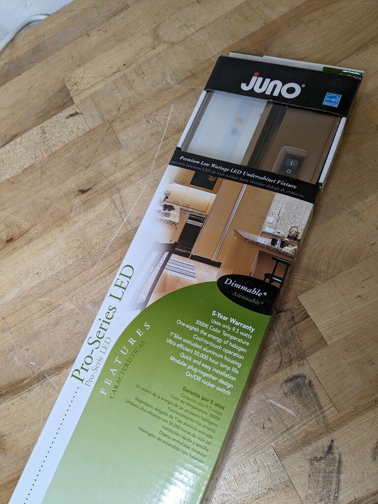 Juno Xenon Under Cabinet Lighting Juno Pro Series 9 In. White Under