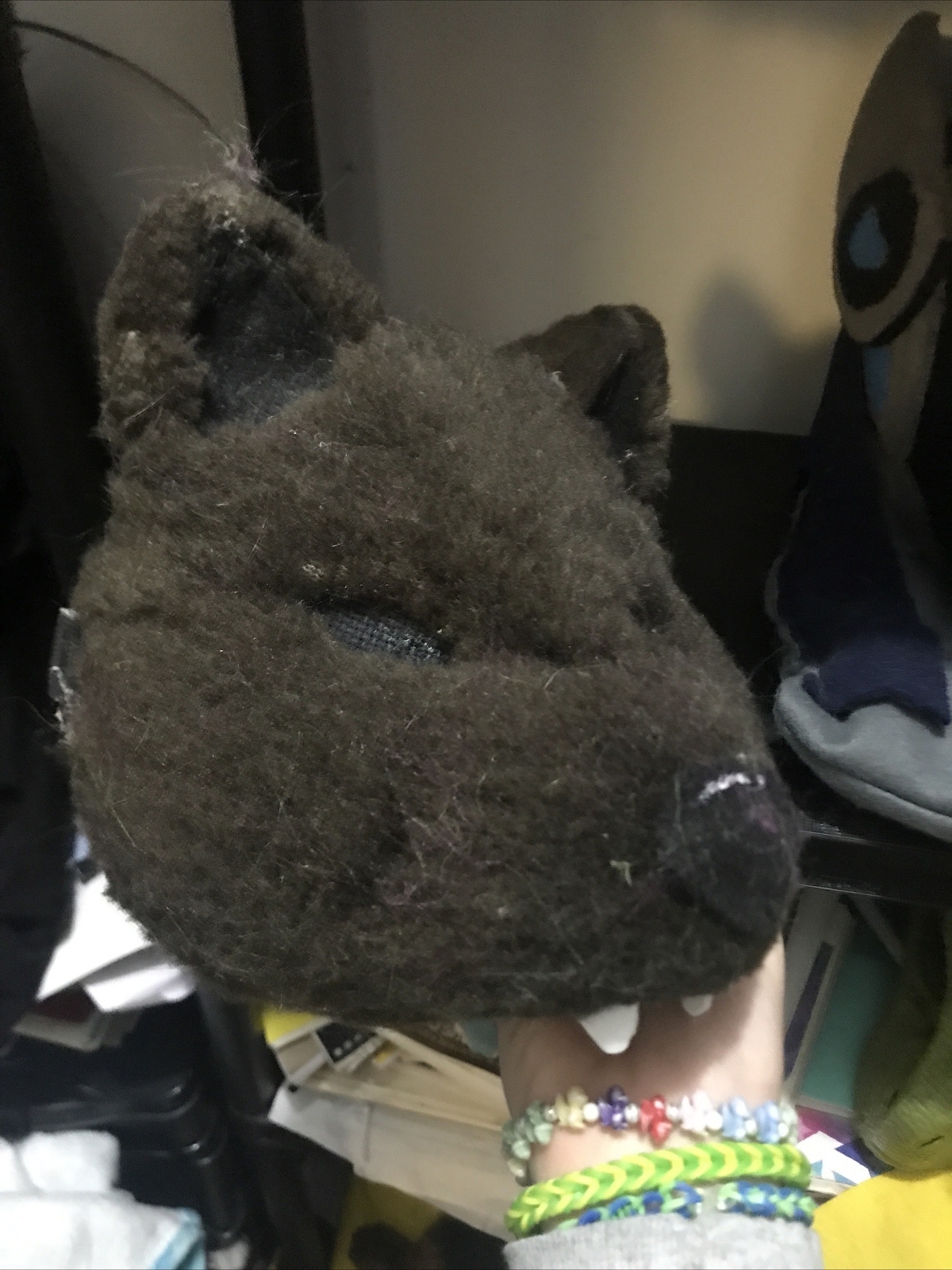 furry fursuit therian mask - Gem