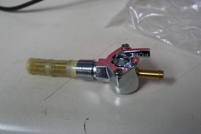 HARLEY EARLY 1966-73 CHOPPER custom GAS TANK FUEL VALVE straight Outlet ...