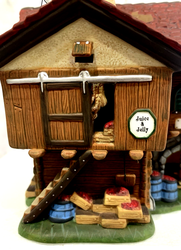 Vintage 2000 Dept 56 Lighted Cranberry House New England Series in Box ...