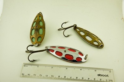 Vintage South Bend Sun Spot Minnow Trio Antique Fishing Lure Lot of 3 ...