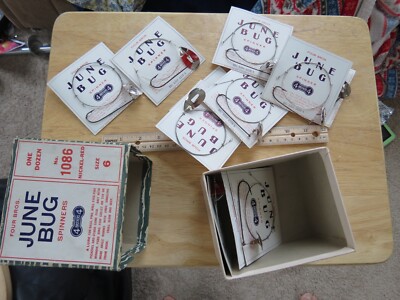 June Bug Four Brothers fishing lures in box (lot#14624) | eBay