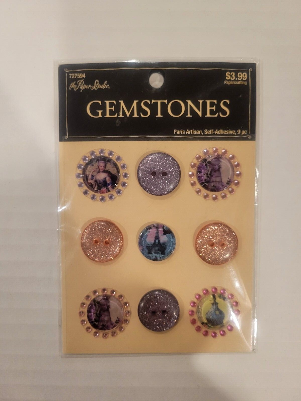 The Paper Studio Gemstones Self Adhesive- Paris Artisan | eBay