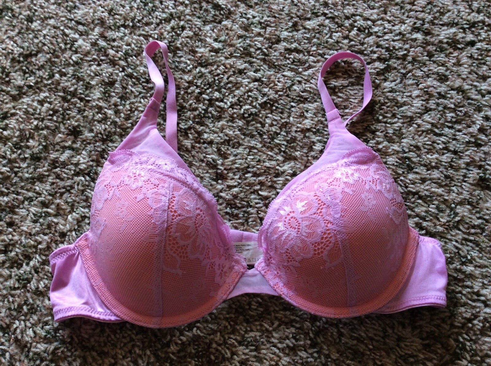 Self Expressions By Maidenform Bra 34B Pink EUC | eBay