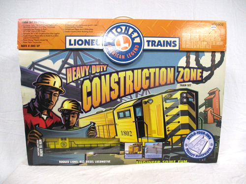 Lionel 7-21902 Heavy Duty Construction Zone Train Set | eBay