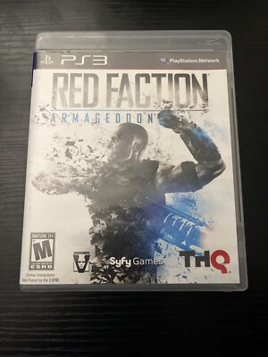 Red Faction: Armageddon (Sony PlayStation 3, 2011) CiB 752919991954| eBay