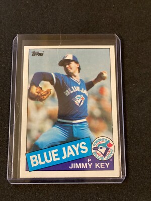 1985 Topps Baseball Card Jimmy Key Toronto Blue Jays RC #193 | eBay