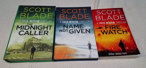 Lot of 3 thriller books SCOTT BLADE SERIES: JACK WIDOW - Drifter ...