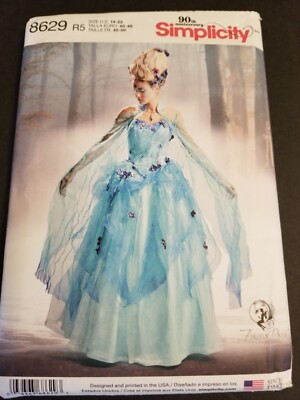 Woodland Fairy Princess Costume Simplicity 8629 90th Anniversary ...