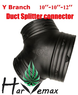 Air Cooling Duct Y Branch Connector / 3 Ways Joiner 10" - 10" - 12" | eBay