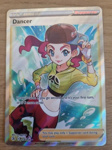 2021 Pokemon TCG - Full Art Trainer - Dancer Card 259/264, Fusion ...