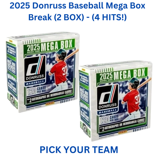 Athletics 2025 Donruss Baseball Mega Box (2X) - Break PYT#793 | eBay