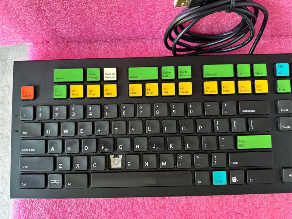 Bloomberg STB100 Wired USB Keyboard S/N 10045246 | eBay