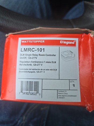 legrand, wattstopper, LMRC-101, DLM Single Relay Room Controller, ON ...