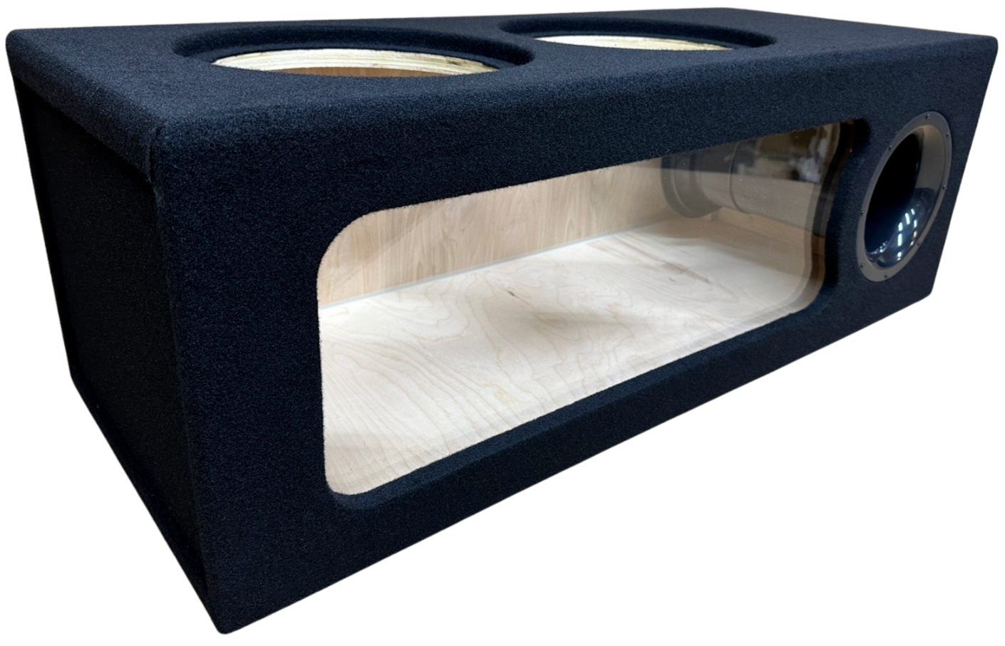 Ported Sub Box Enclosure for 2 12" JL Audio 12W7 12W7AE-3 Subs ...