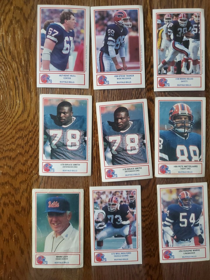 (25)Very Rare 1988 Louis Rich WBEN Radio Buffalo Bills Cards | eBay