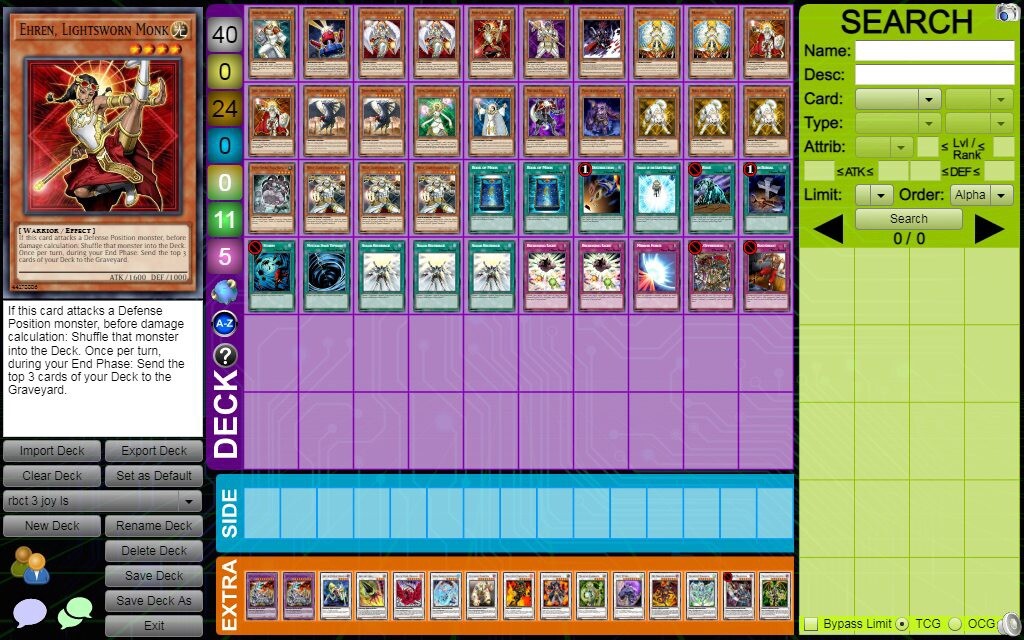 Zombie Lightsworn Deck
