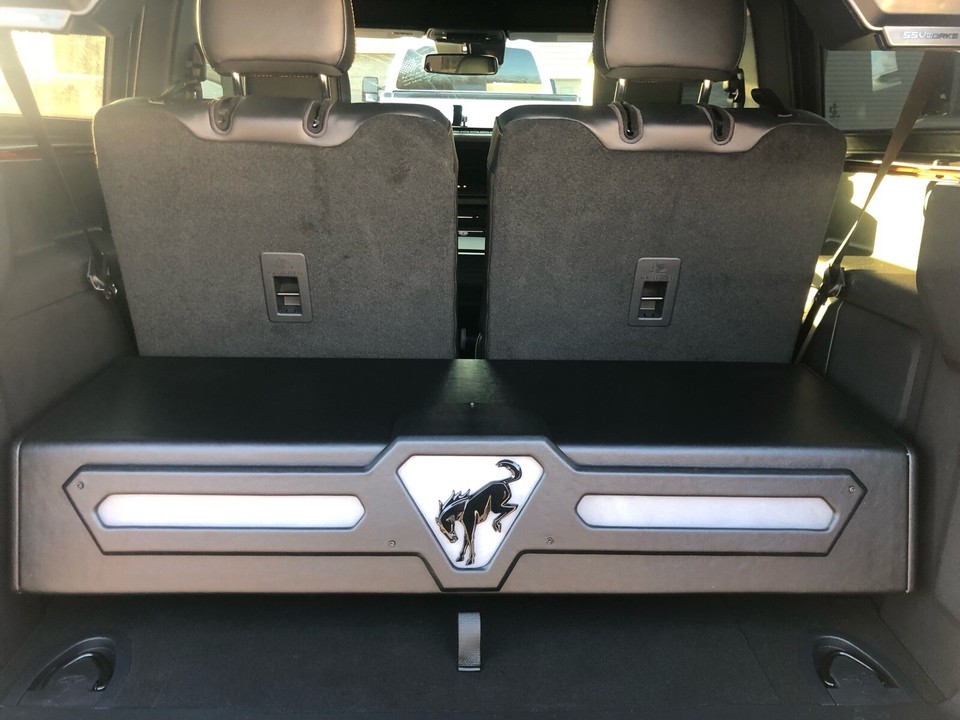 2021-2025 Ford Bronco Full Size Dual 10”Down-fire Subwoofer Enclosure ...