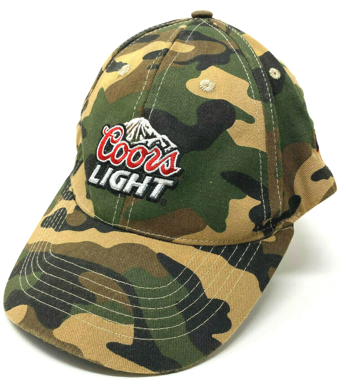 Coors Light Camoflauge Baseball Cap - Gem